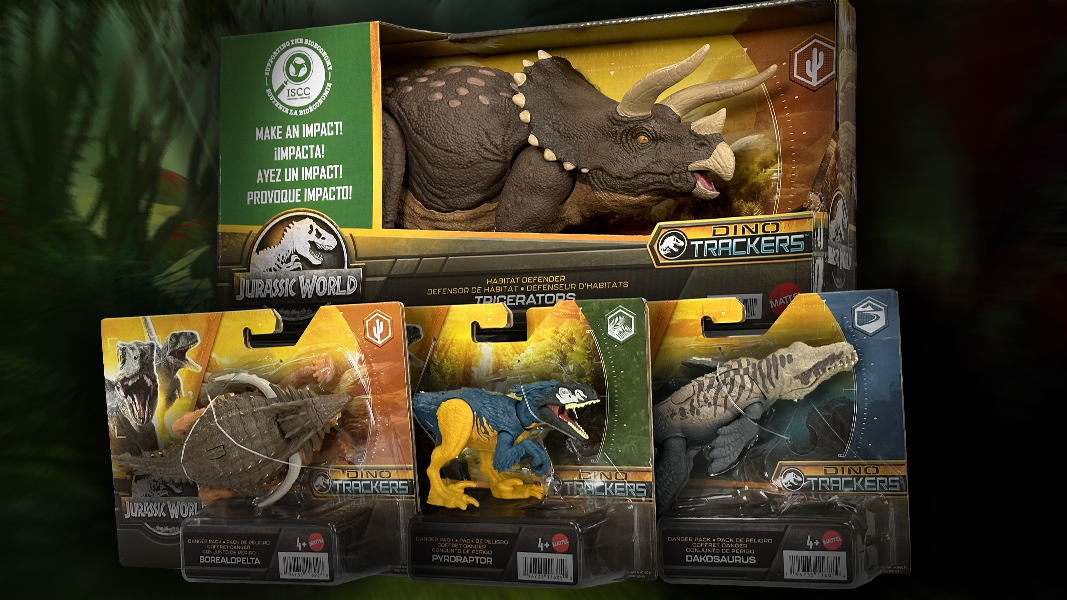 Unboxing Mattel's Massive Triceratops Figure & More New Dino Tracker ...